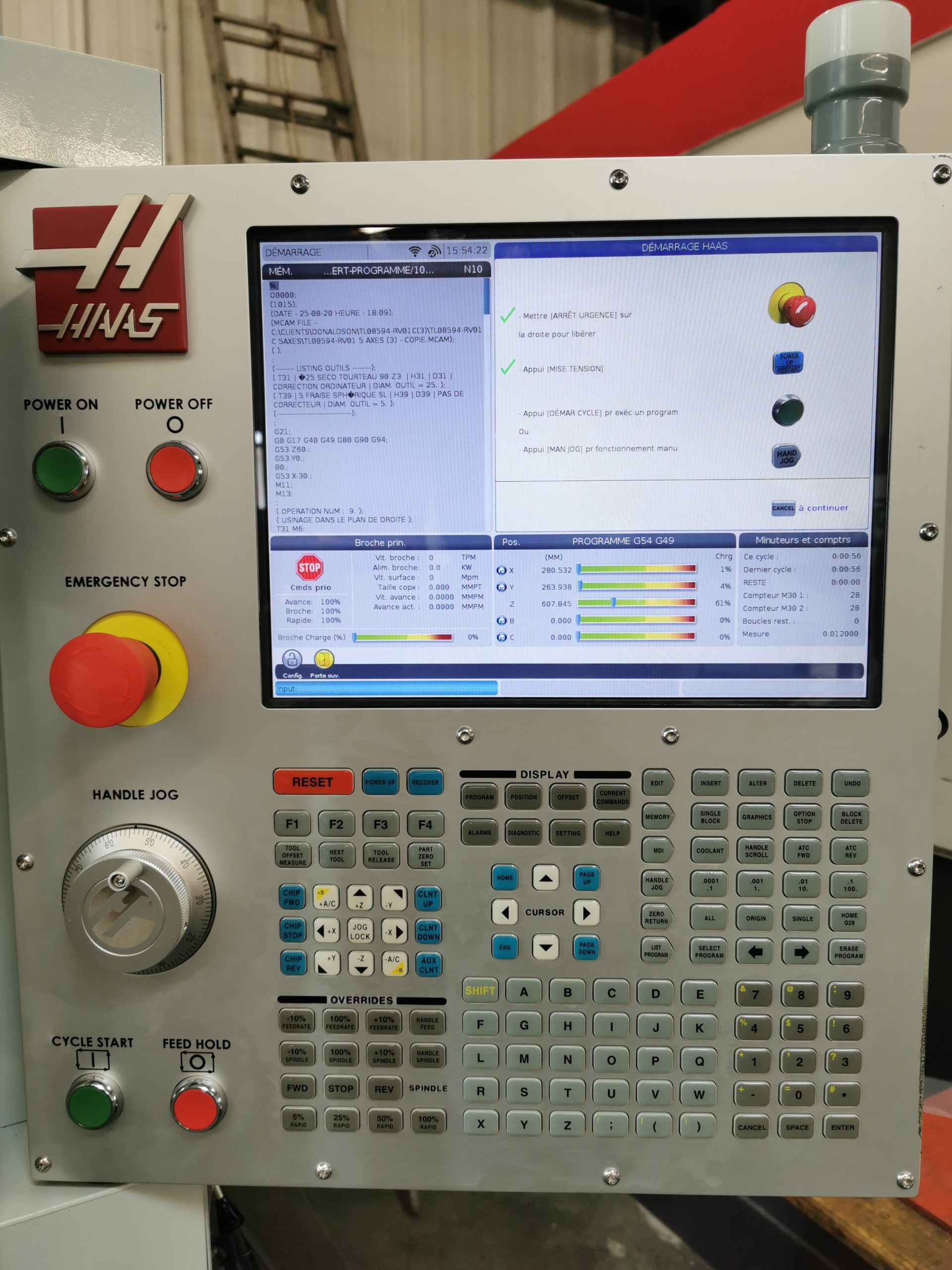 Nos machines – EB2L-MECA